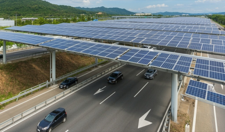 America to Launch World's Largest Solar Project: With Highway Solar Panels