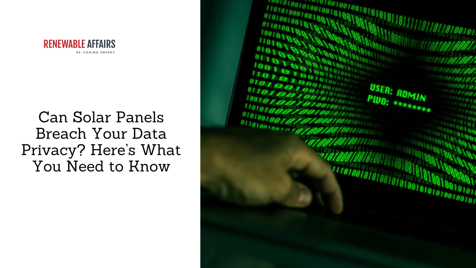 Can Solar Panels Breach Your Data Privacy? Here’s What You Need to Know